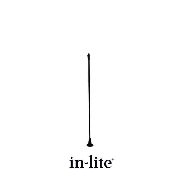 In-lite SWAY LIGHT HEAD Black 12v LED Low Voltage Outdoor Post Lights